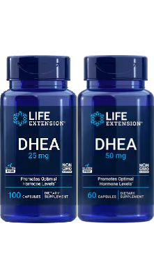 Life Extension, DHEA, 50 mg, 60 Cápsulas | Life Products Br